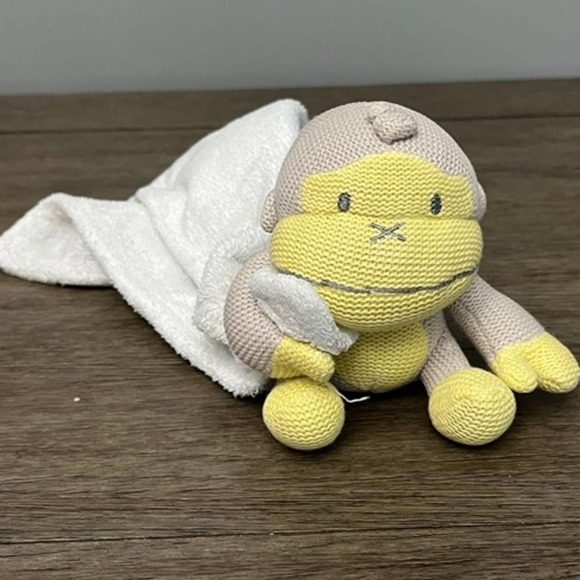 Baby Bum | Toys | Baby Bum Crochet Duke The Monkey In Amigurumi Yellow ...